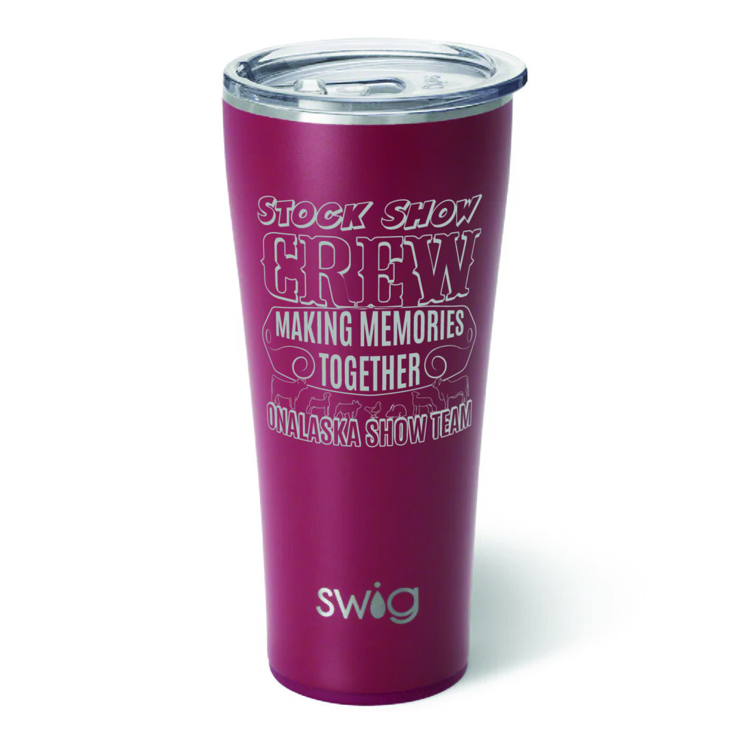 Get Your Swig – Swig 32oz Tumbler for Onalaska Show Team